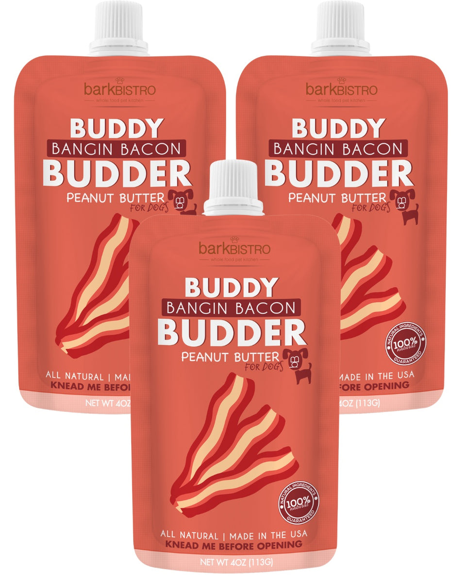 Bangin Bacon Buddy Budder Bundle (Trio 4oz Squeeze Packs) - 100% all n ...