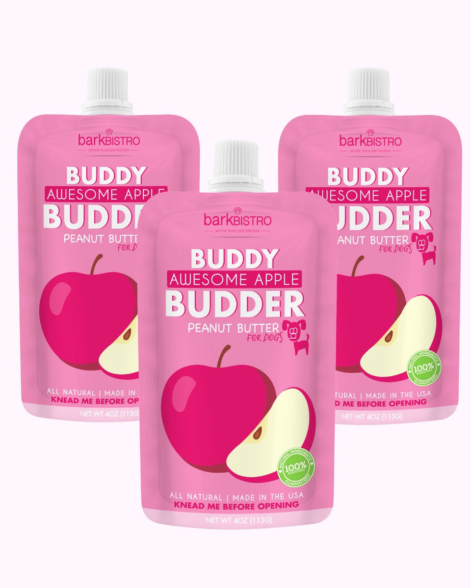 Apple Buddy Budder Dog Peanut Butter Bundle - All Natural USA – Bark Bistro